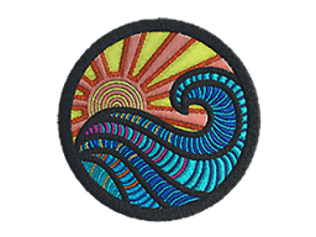 Нашивка | Закатная волна КС ГО | Купить, Продать на Market CS:GO